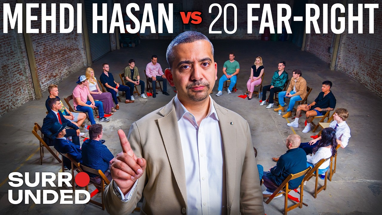 Mehdi Hasan Vs 20 Conservatives White House Policy Blind