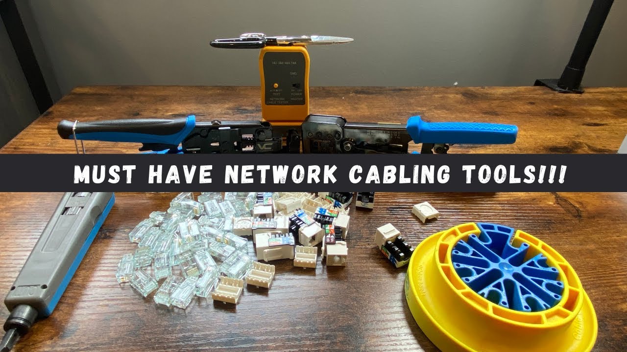 Must Have Network Cabling Tools Youtube