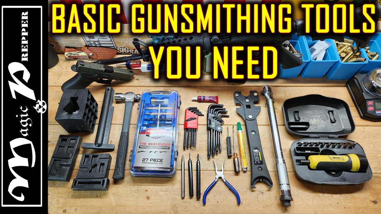 Basic Gunsmithing Tools Every Prepared Gun Owner Needs Youtube