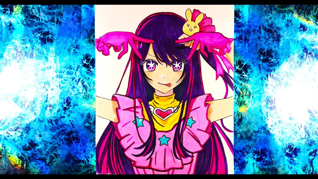 Drawing Ai Hoshino Youtube