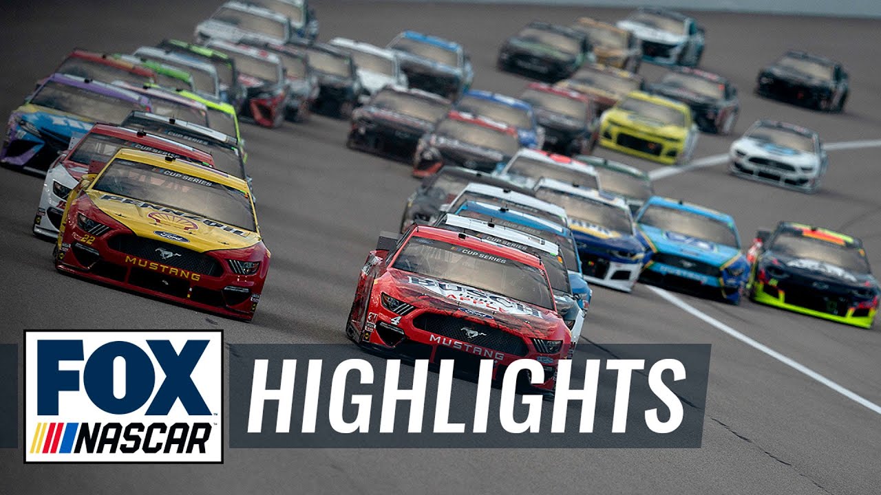 Super Start Batteries 400 At Kansas Speedway Nascar On Fox Highlights