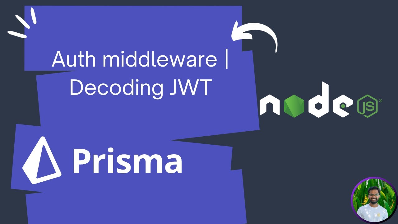 Node Js Authentication Middleware Decoding Jwt Tokens With Prisma Orm