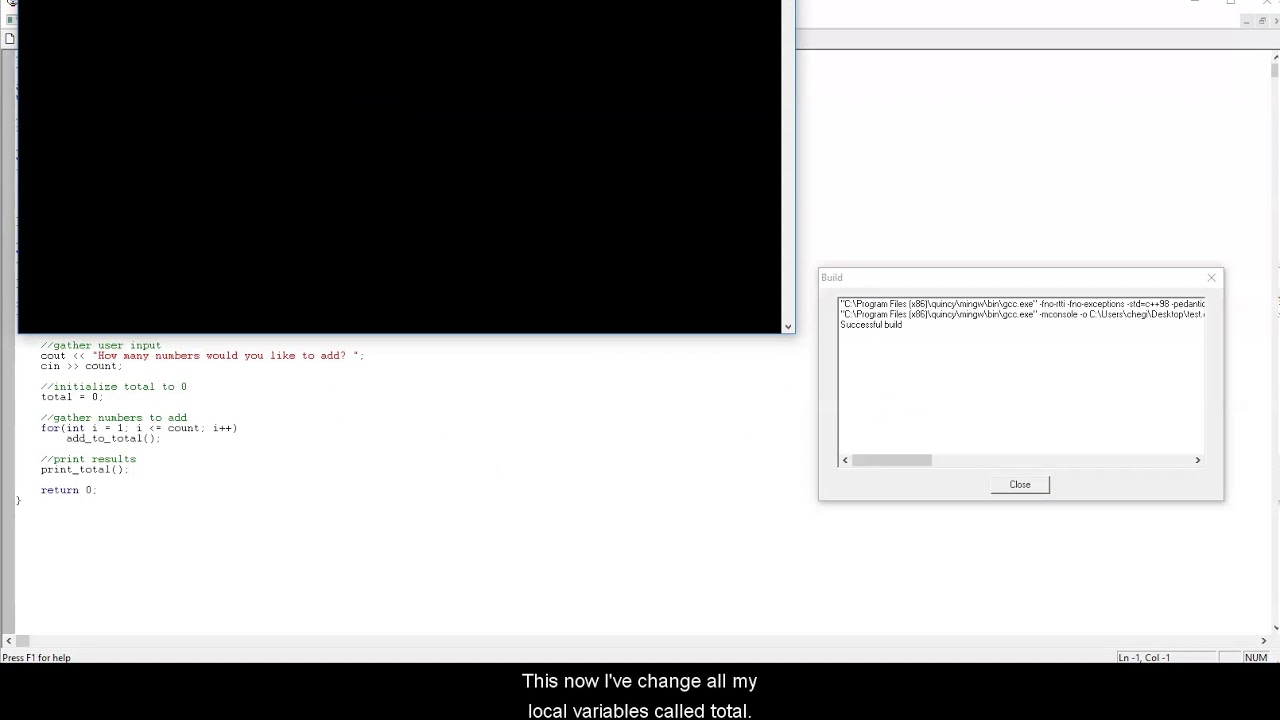 Global Variables Youtube