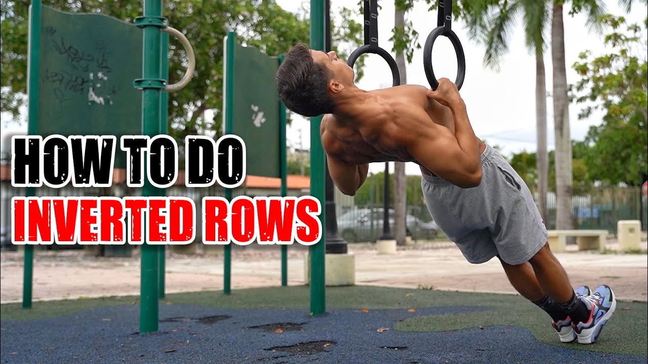 How To Do Inverted Rows Underrated Youtube