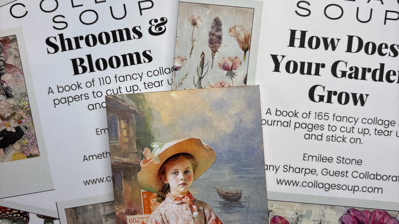 Flip Through Of Collage Soup Books Shrooms Blooms And How Does Your