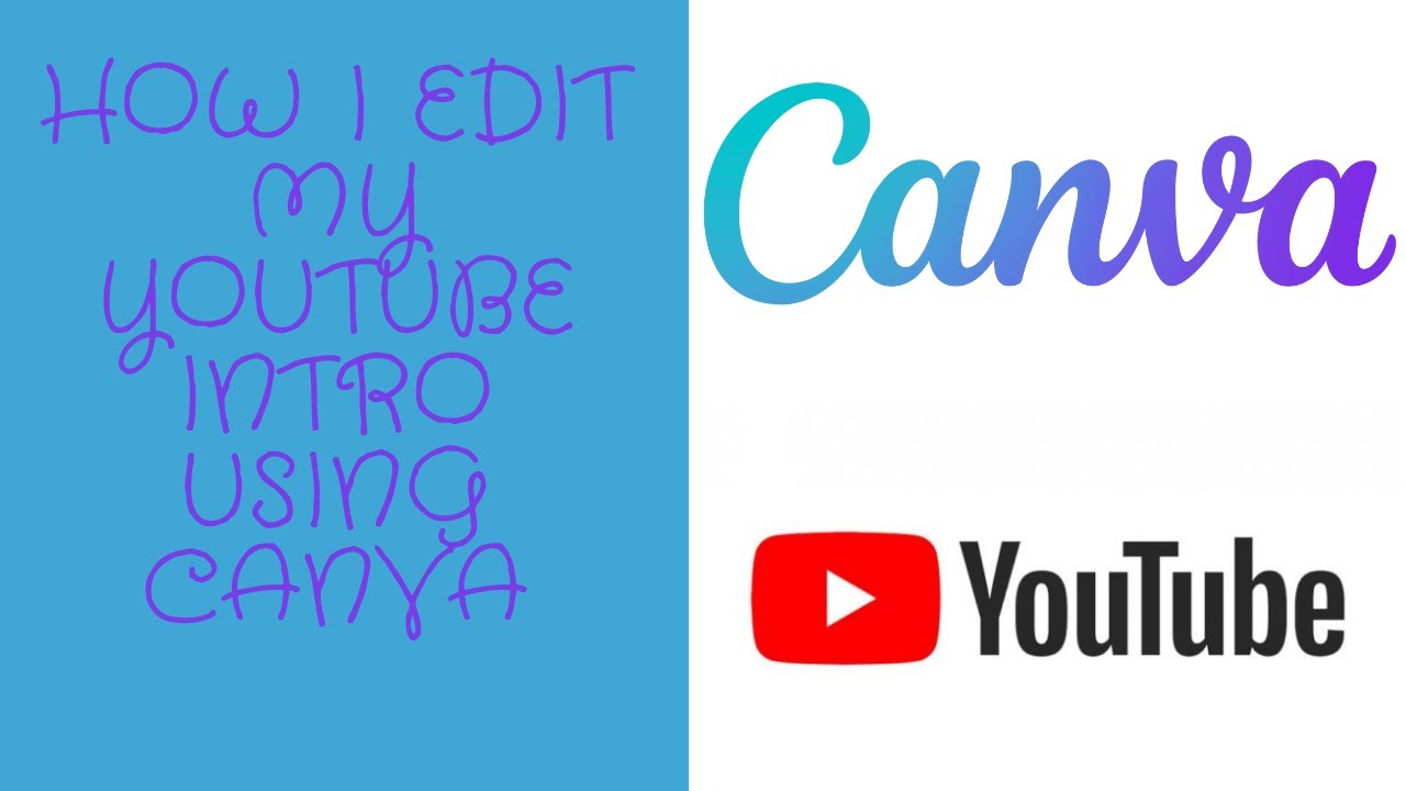 How I Edit My Youtube Intro Youtube