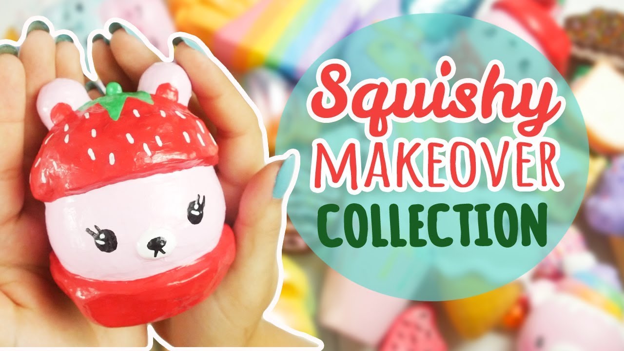 Entire Squishy Makeover Collection Squishy Update 13 Youtube