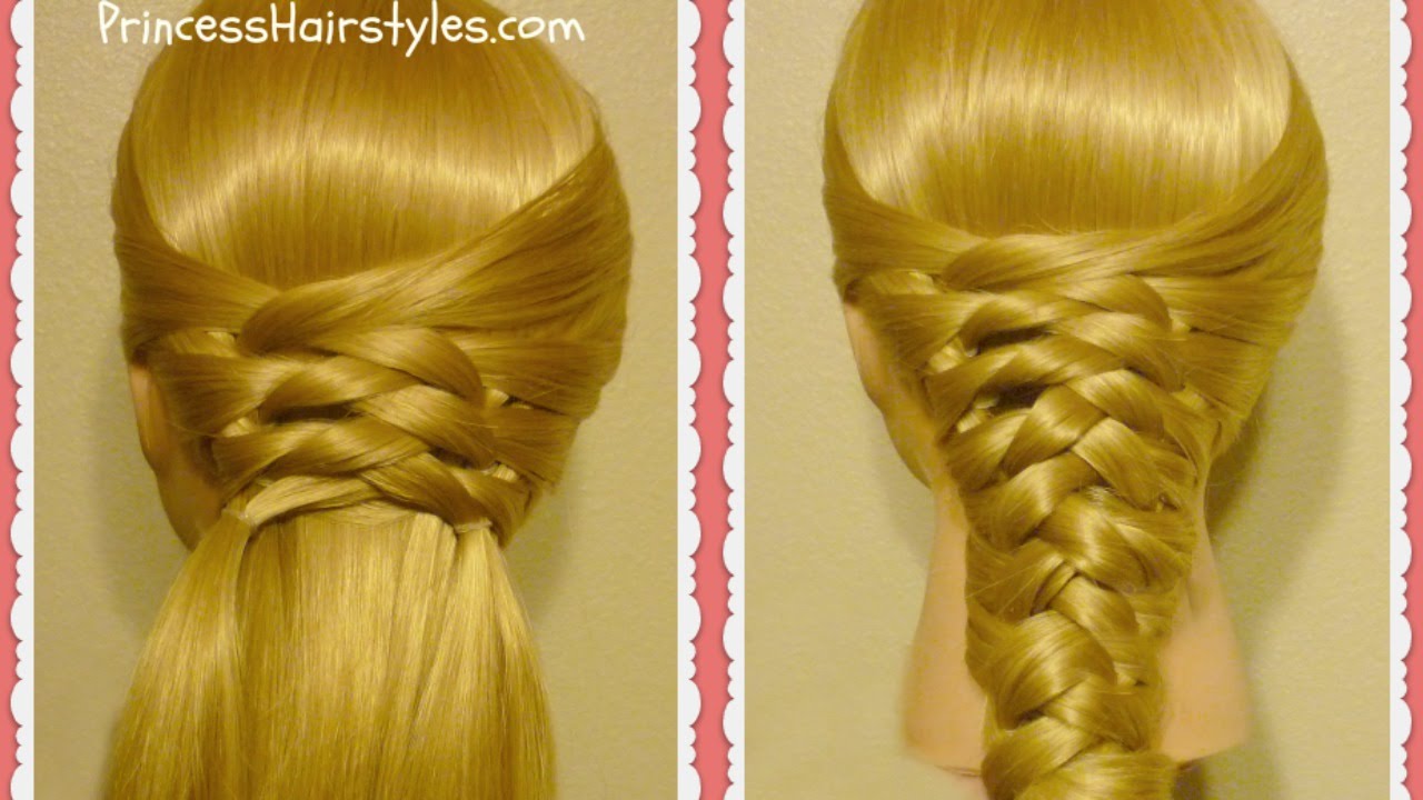 Zig Zag Woven Braid Tutorial Youtube