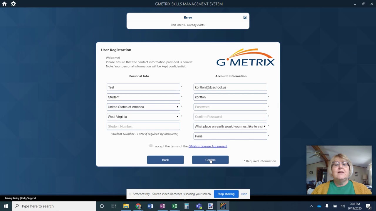 Setting Up Your Gmetrix Account Youtube