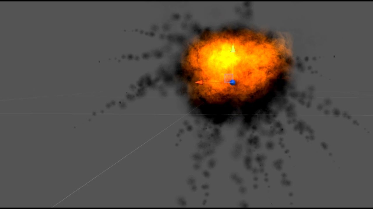 Unity3d Large Particle Explosion Tutorial Youtube