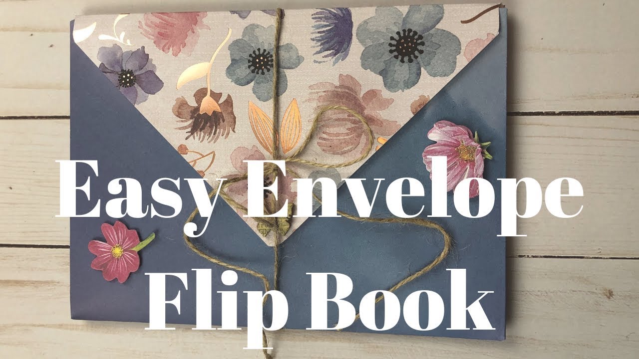 Easy 2 Envelope Flip Book Diy For A Penpal Tutorial For Beginners