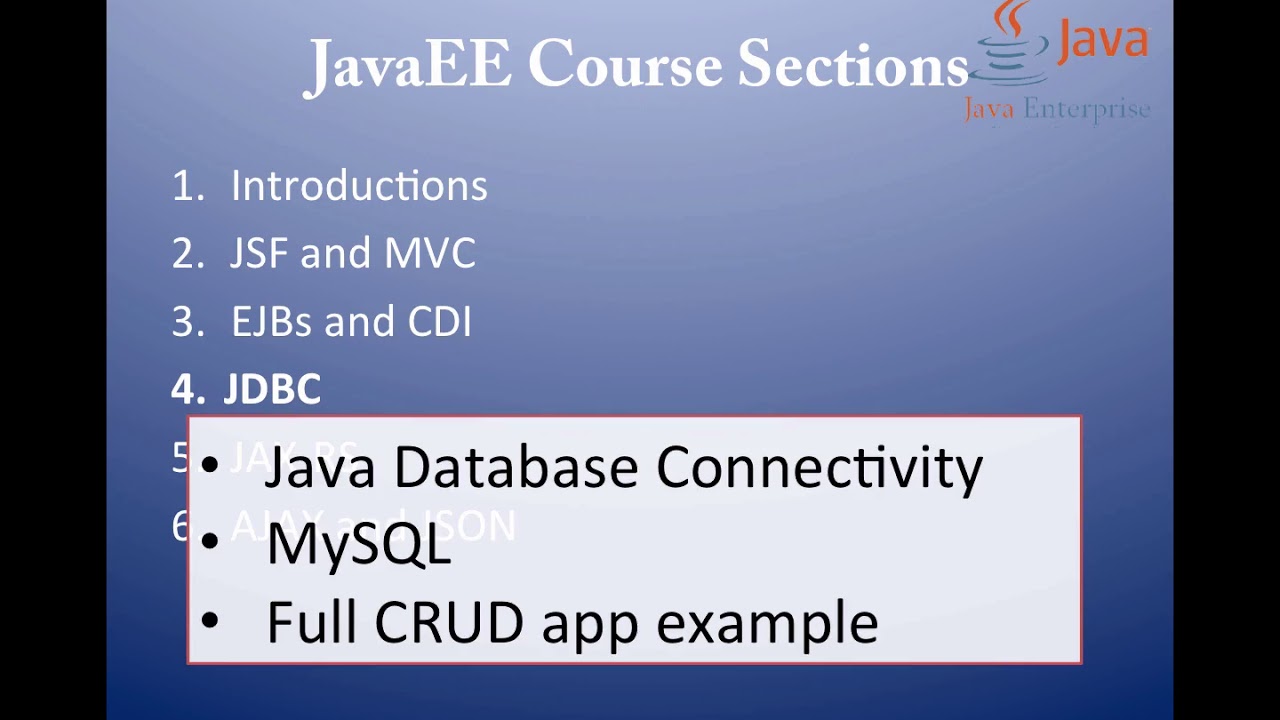 Javaee Part 4 Introduction Youtube