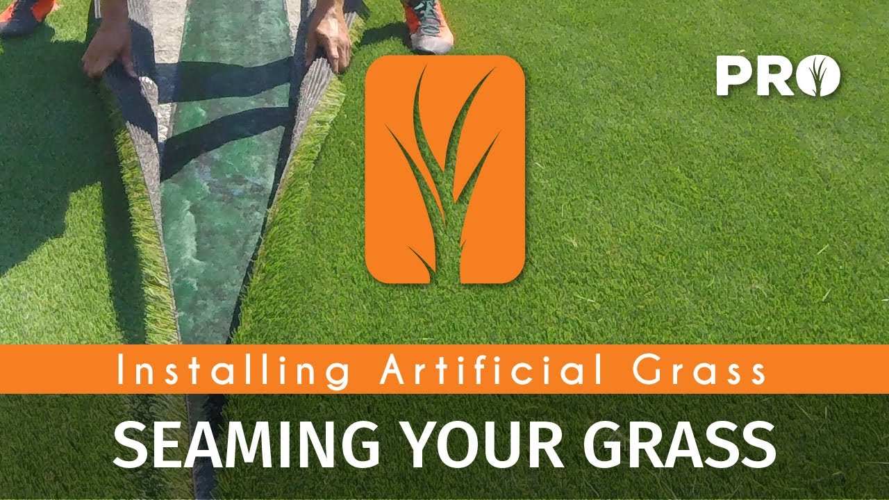 Seaming Artificial Grass Step 6 Youtube