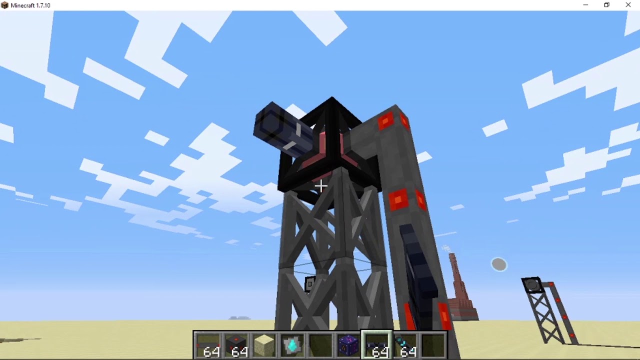 How To Build The Dfc Reactor In Minecraft Youtube