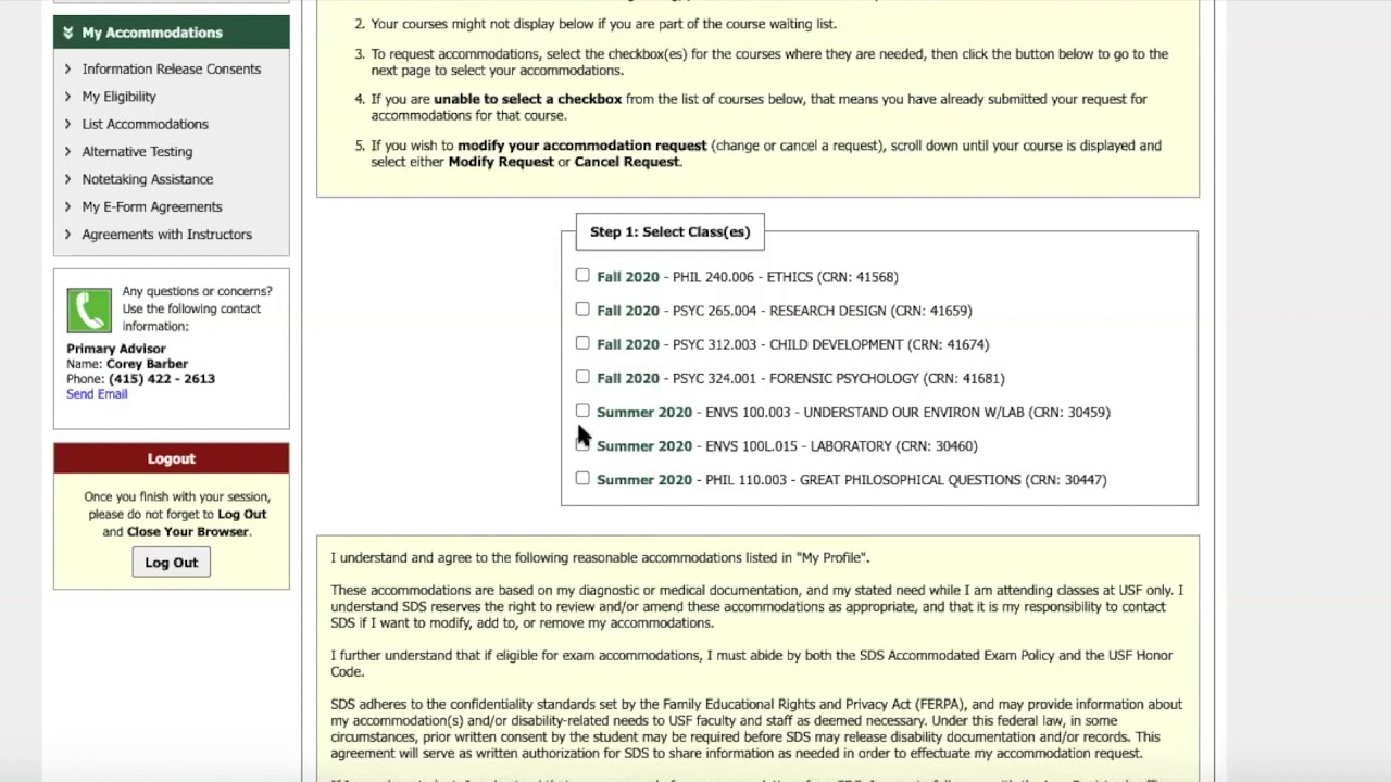 How To Request Accommodations Youtube