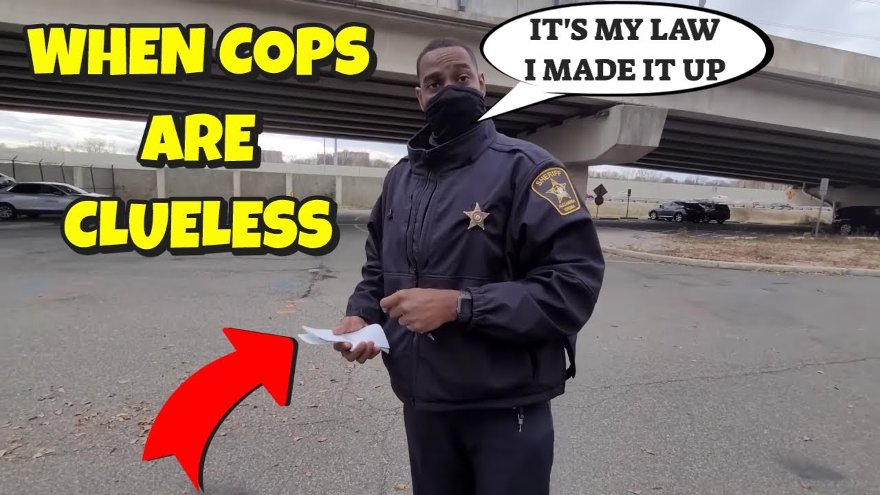 Cop Gets Schooled On Law Youtube