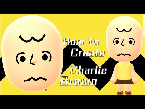 Mii Maker How To Create Charlie Brown Youtube