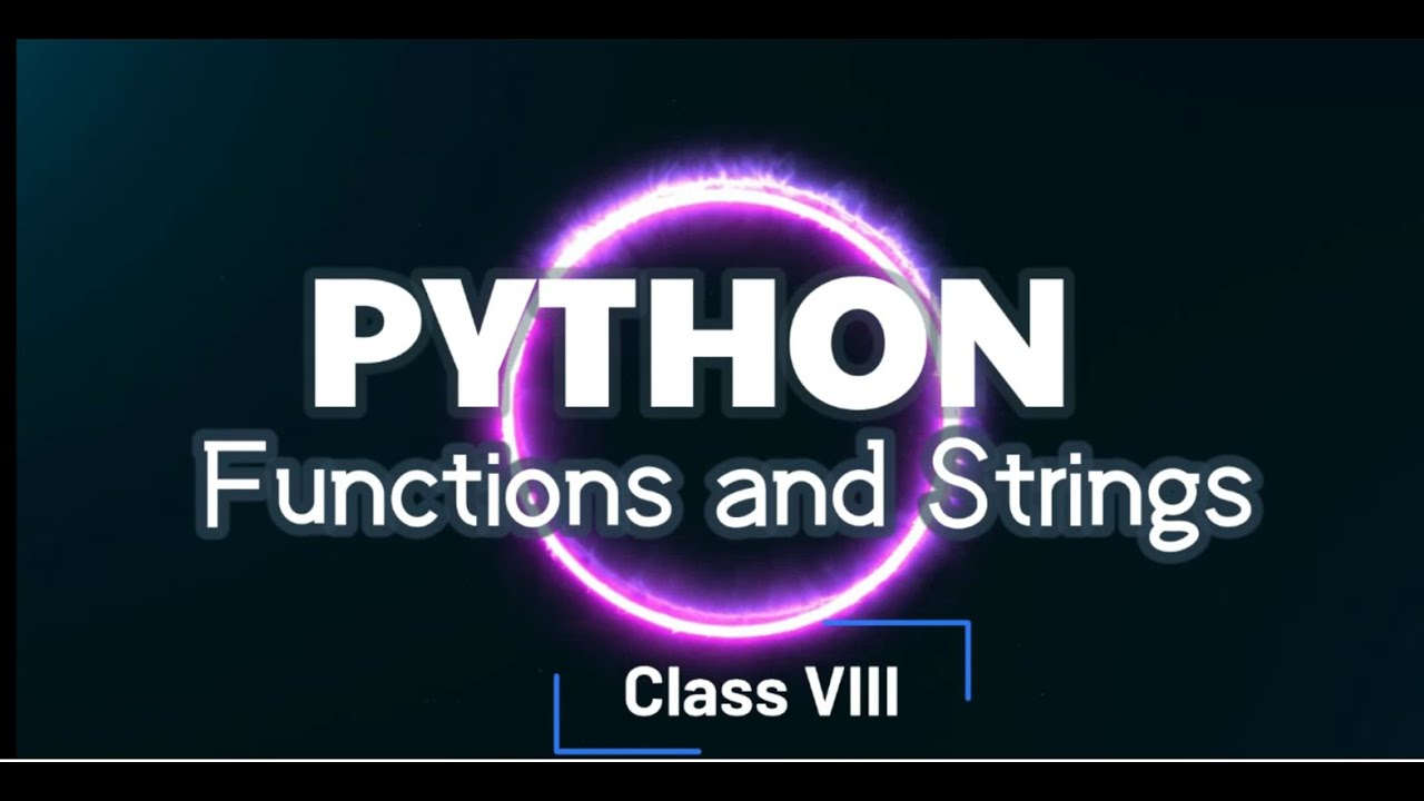 Python String And Functions Pythoninhindi Youtube