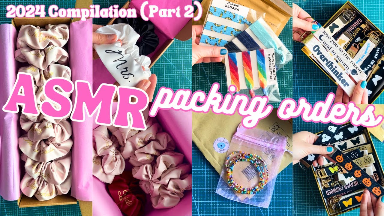 Asmr Packing Orders 2024 Compilation Part 2 Asmr Pack Orders With