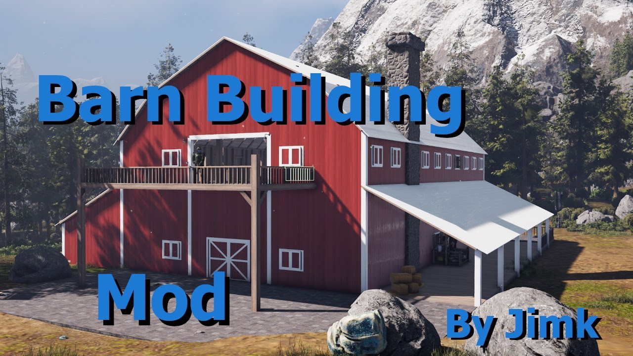 Barn Buildables Mod For Icarus Youtube