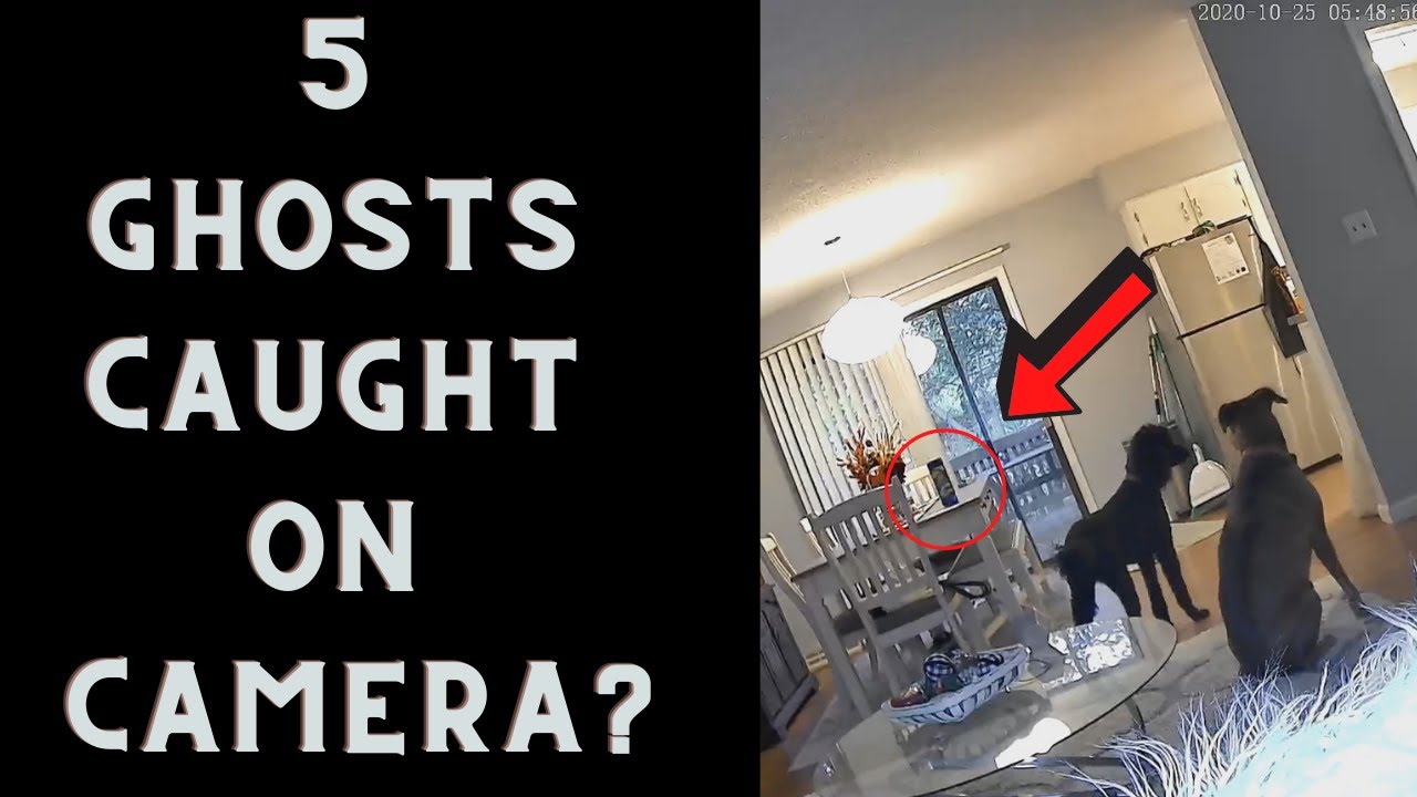 5 Ghosts Caught On Camera Scary Videos Youtube
