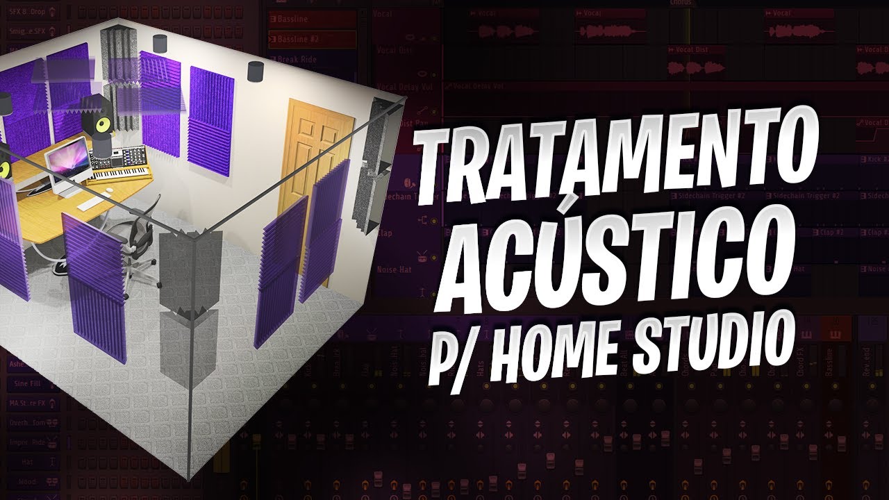 Como Melhorar A Acústica Do Home Studio Youtube