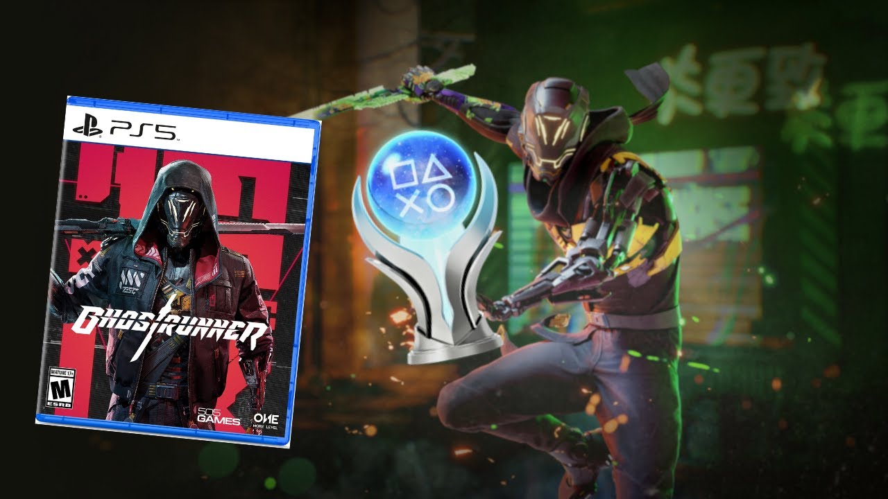 I Died Over 1 000 Times For The Ghostrunner Platinum Youtube
