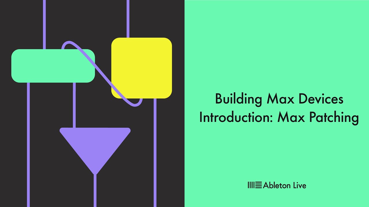 Building Max Devices Max Patching Introduction 1 7 Youtube