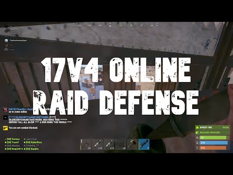 The Easiest Raid Defense In Rust Youtube