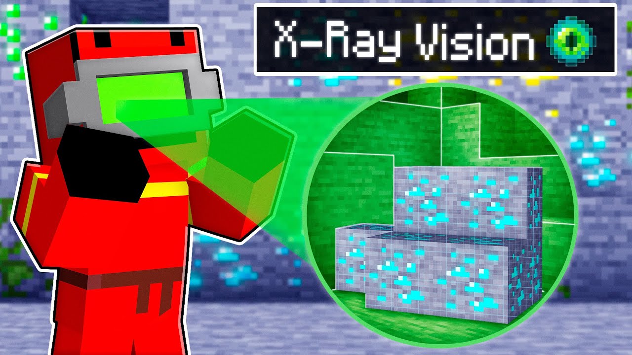 I Secretly Cheated With Xray Hacks Minecraft Youtube