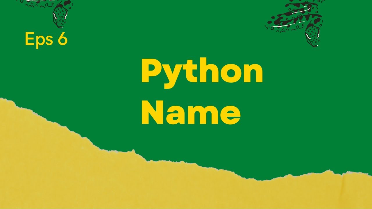Python Name 6 Lingarajtechhub Youtube