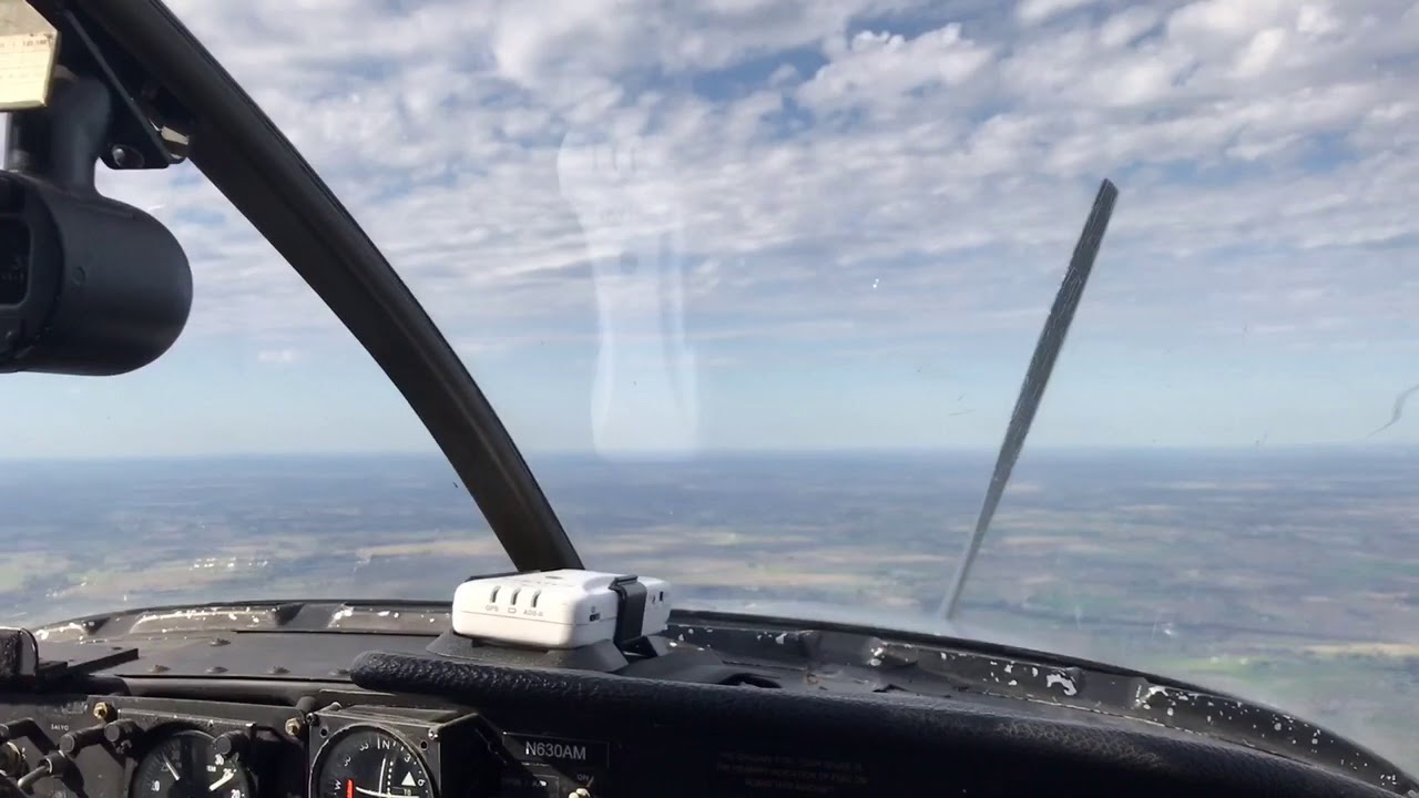 Cessna O 2a Front Engine Shutdown Youtube
