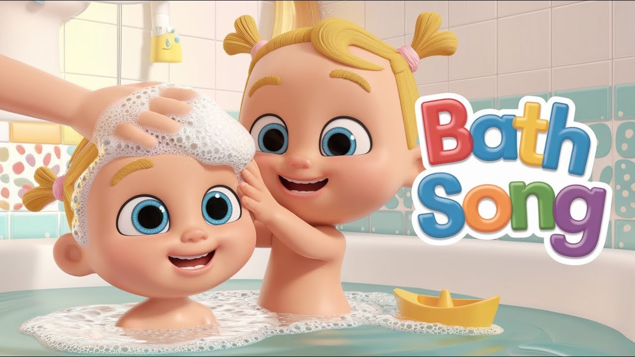 Bath Time Adventures Fun Educational Bath Song For Toddlers Youtube