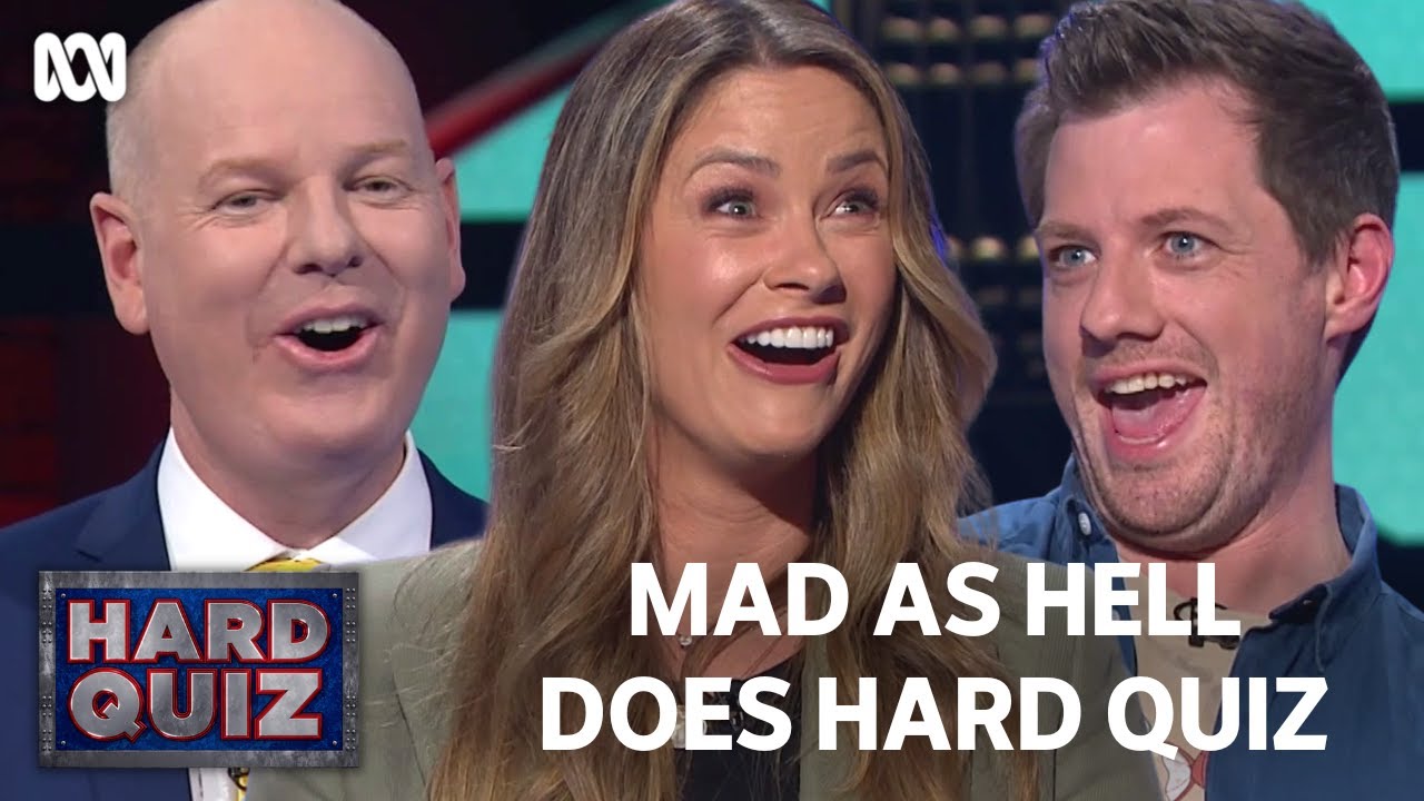 Mad As Hell Cast Roast Tom Gleeson Hard Quiz Abc Tv Iview Youtube