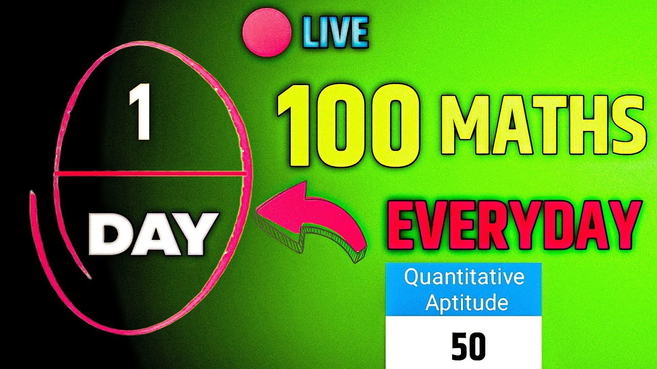 Live Maths Practice Youtube