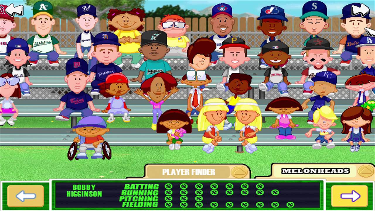 Backyard Baseball Roster Treedebt