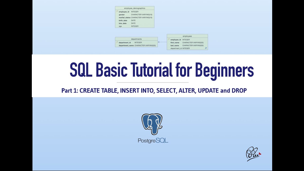 Sql Basic Tutorial For Beginners Part 1 Youtube