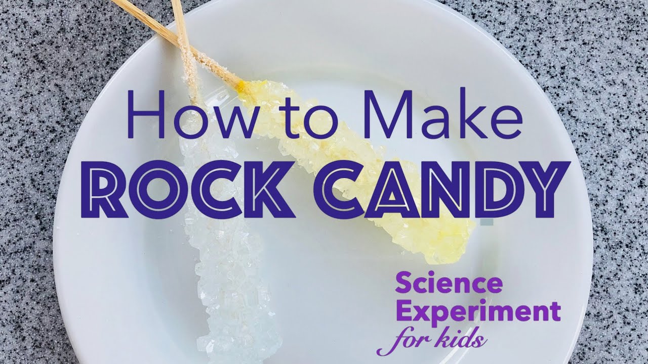 Rock Candy Science Fair Experiment