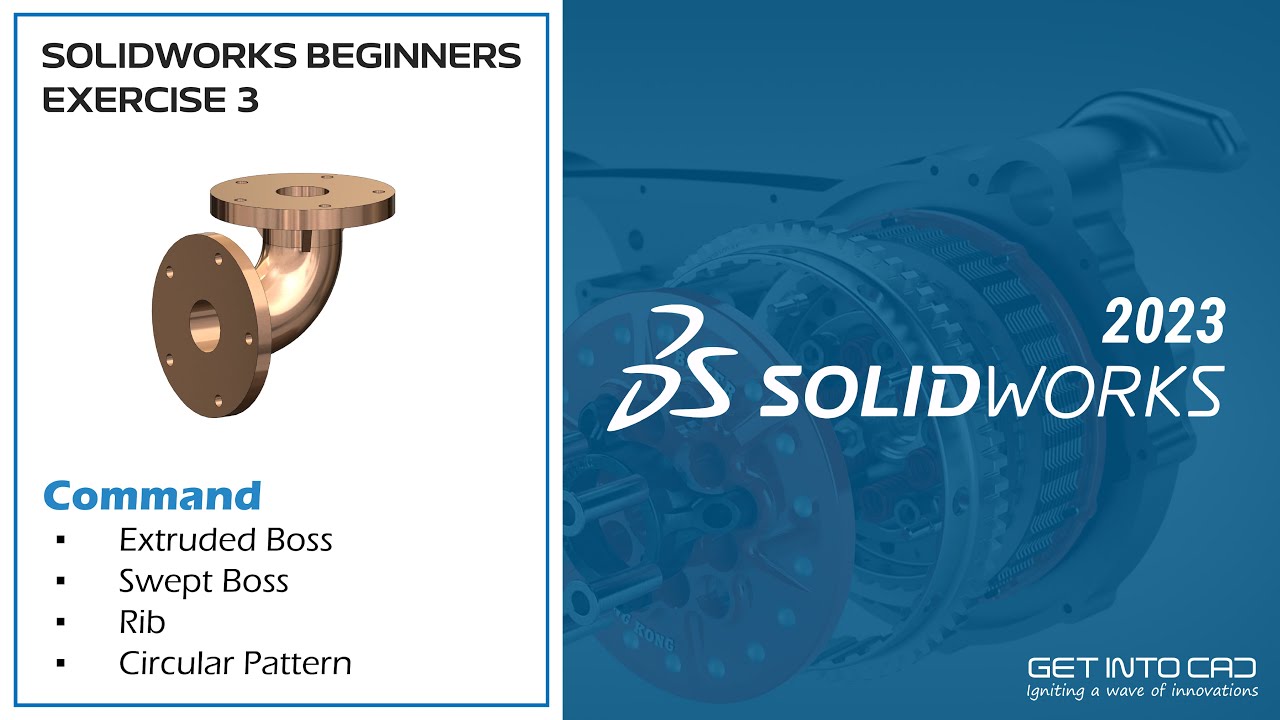 Solidworks Tutorial Exercise 3 Youtube