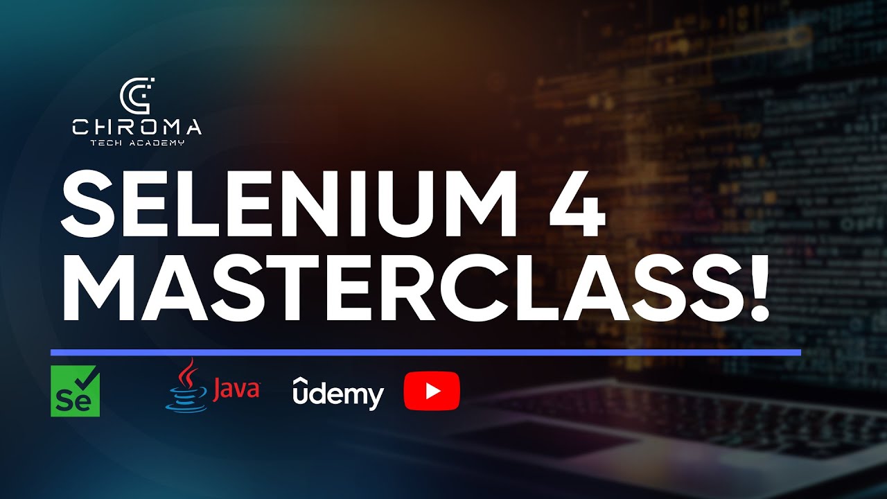 1 Selenium Webdriver Masterclass Course Intro Youtube