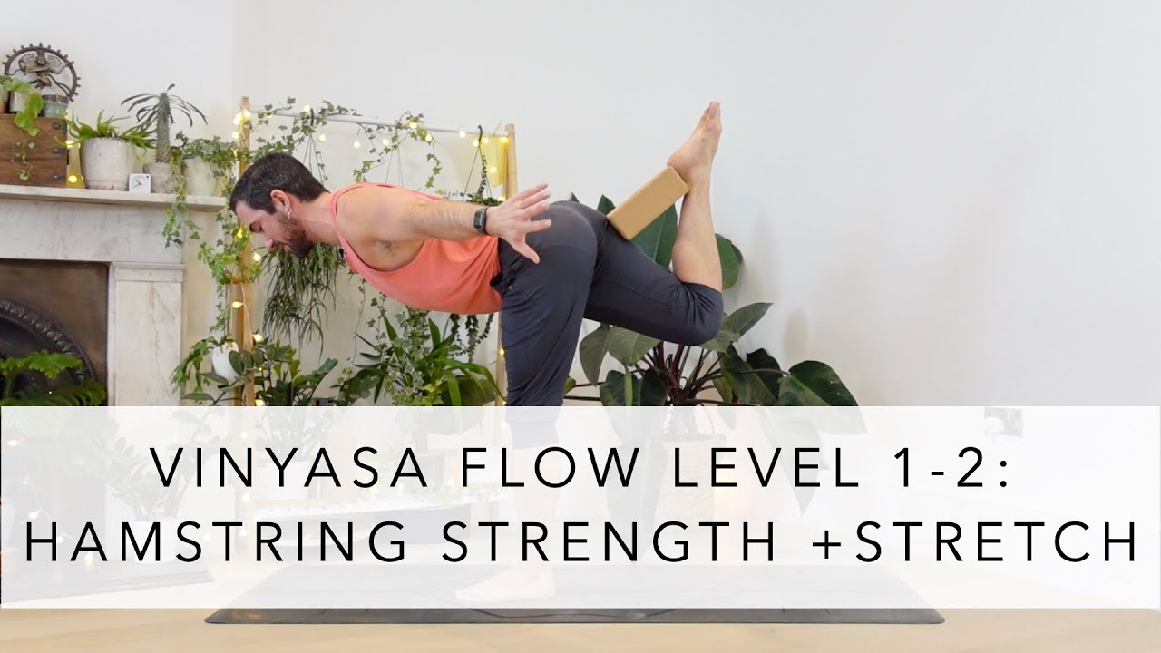 Vinyasa Flow Yoga To Strengthen Hamstrings Recorded Live Class Youtube