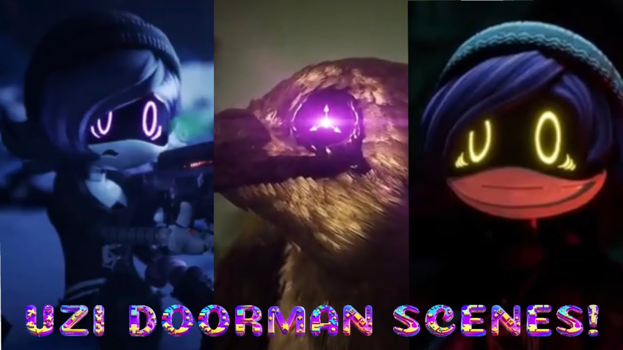 All Uzi Doorman Scenes Murder Drones Youtube