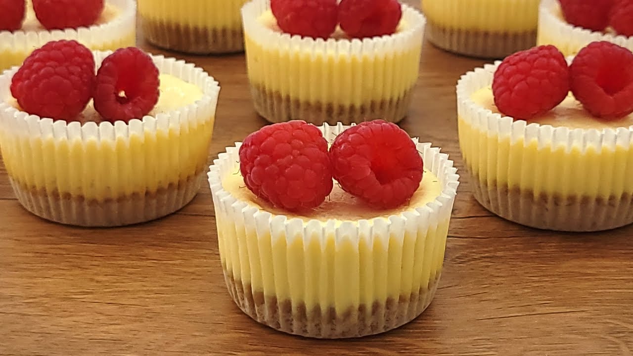 Easy Mini Cheesecakes Recipe How To Make Mini Cheesecakes Youtube