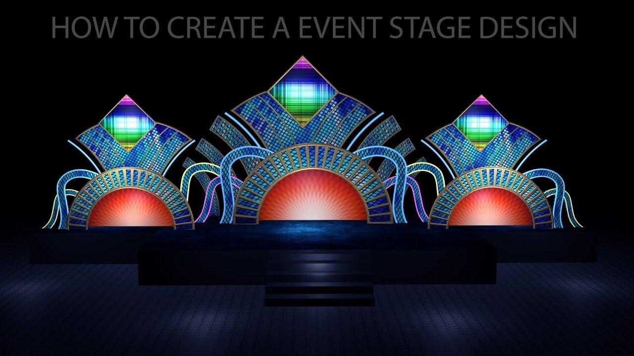3ds Max Tutorial For Event Stage Design Modeling Part 1 Youtube