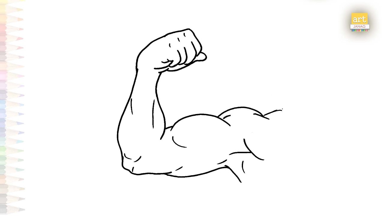 How To Draw An Arm Flexing At Jeniffer Rowe Blog
