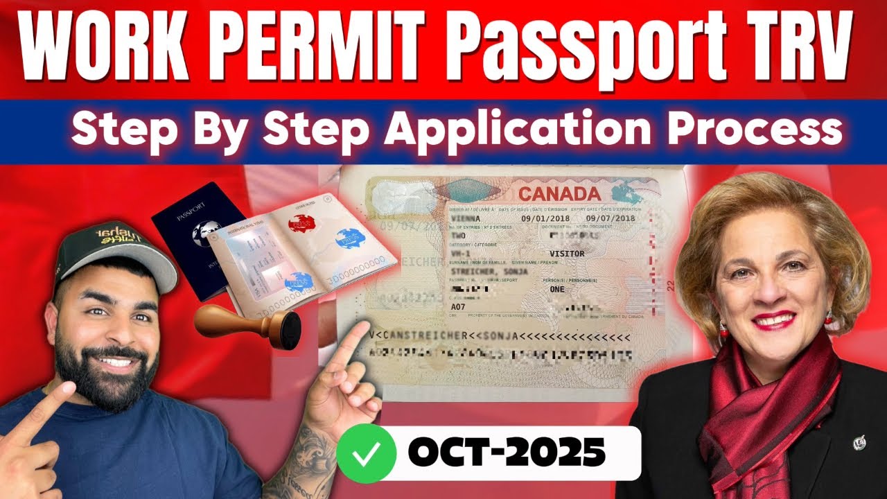 How To Apply For Trv Temporary Resident Visa Passport Sticker For Pgwp