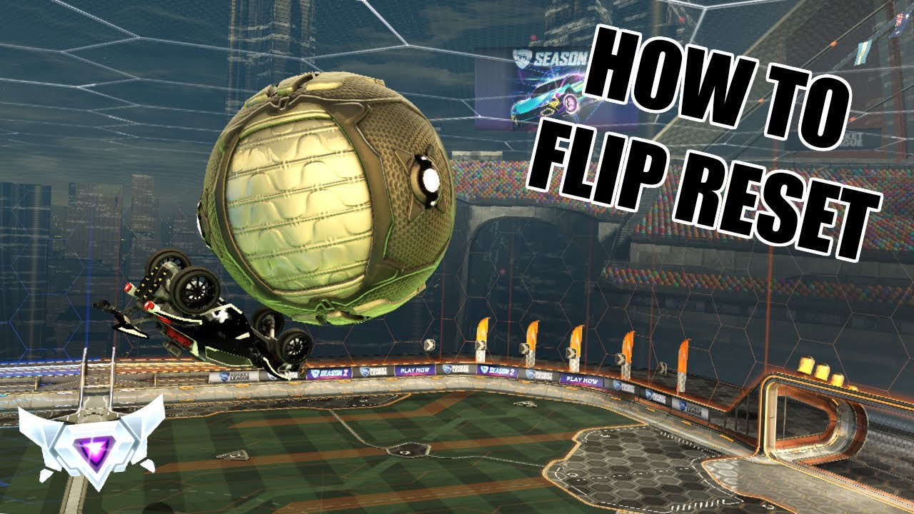 How To Hit A Flip Reset In Rocket League Season 2 Youtube