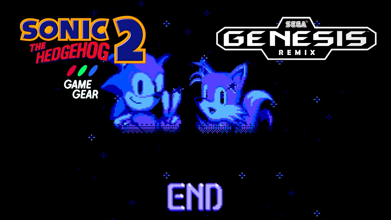 Sonic The Hedgehog 2 Game Gear Good Ending Sega Genesis Remix Youtube