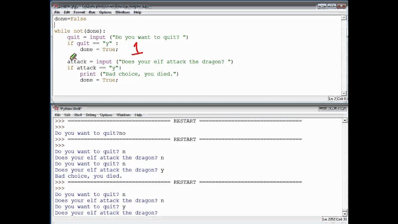 Chapter 4 While Loops Youtube