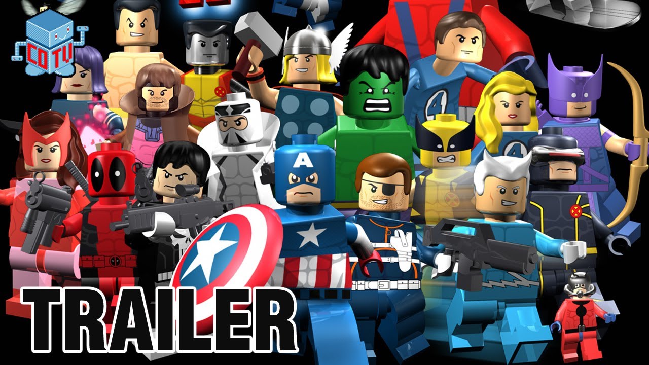 Lego Marvel Superheroes Big Figures Official Hd Trailer Youtube